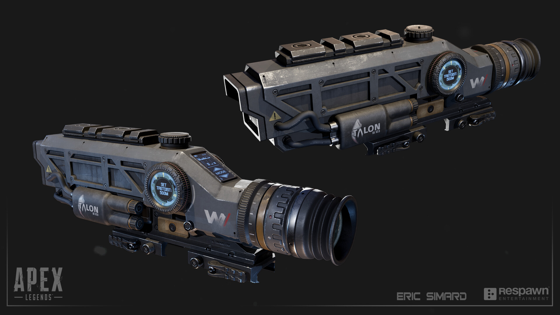 Eric Simard - Apex Legends - Sights and Optics