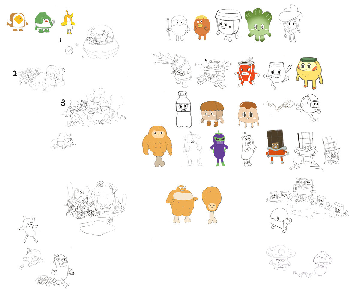 ArtStation - alien food