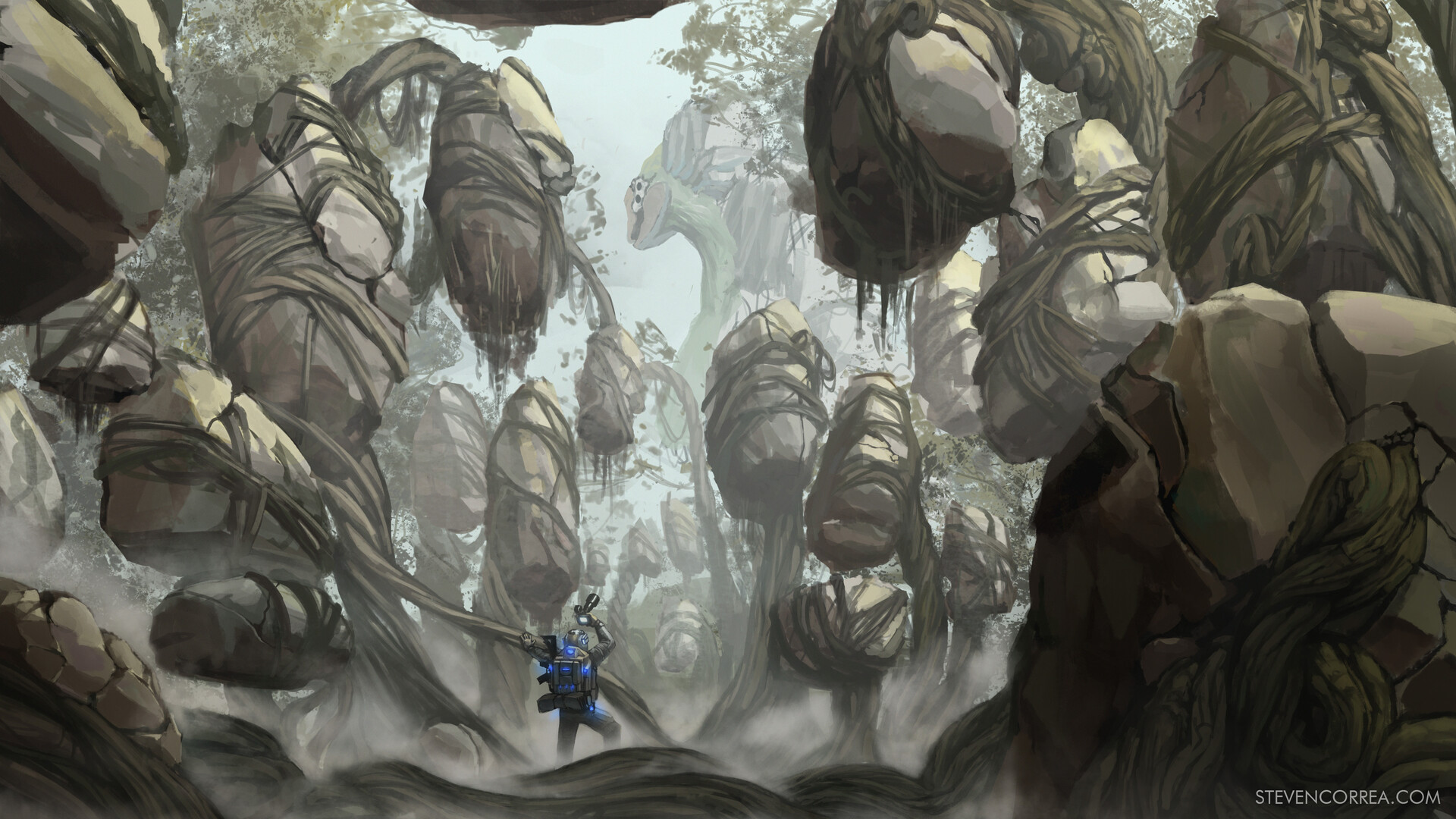 ArtStation - The Stone Forest