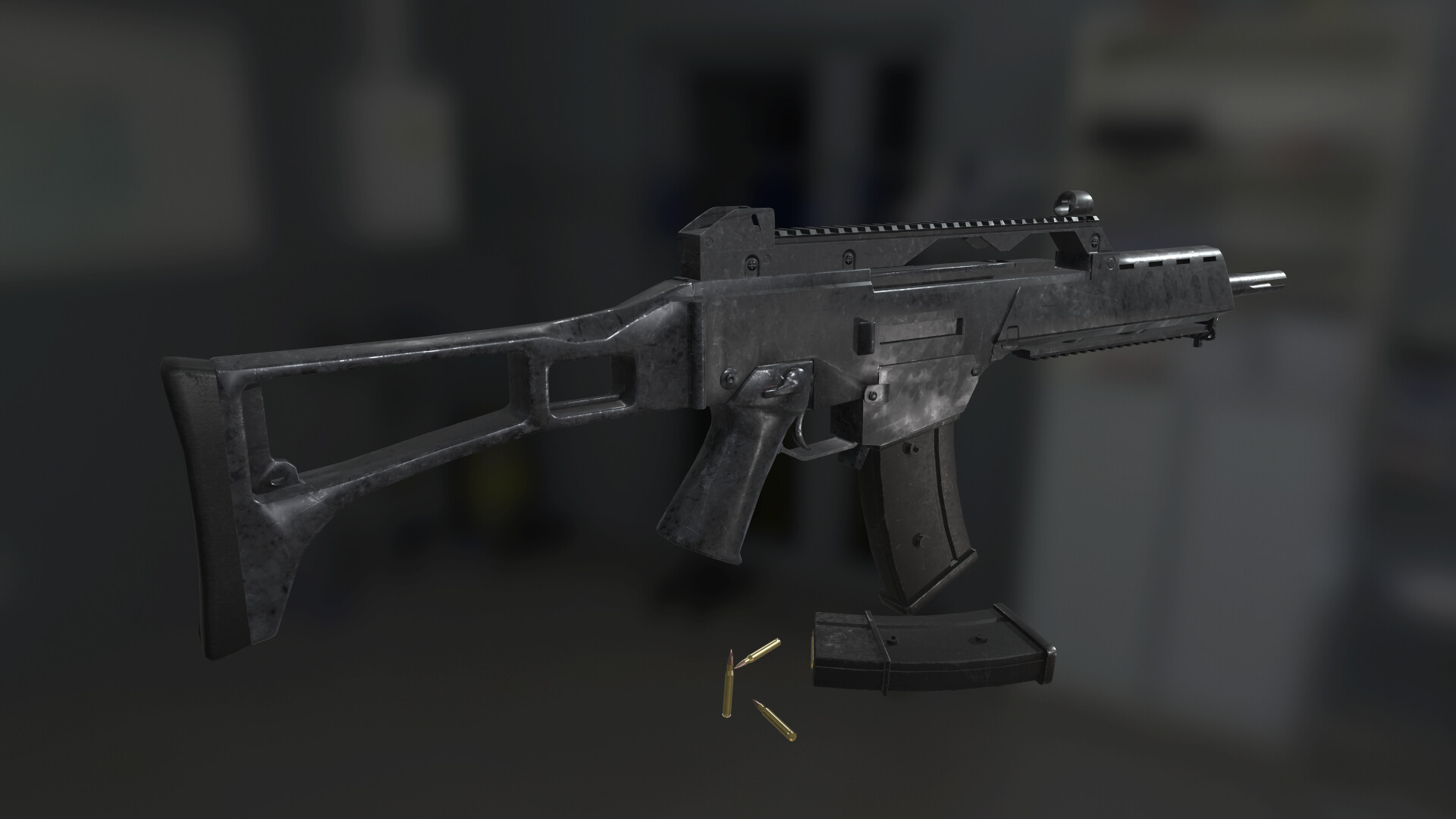 ArtStation - G36K Game Model