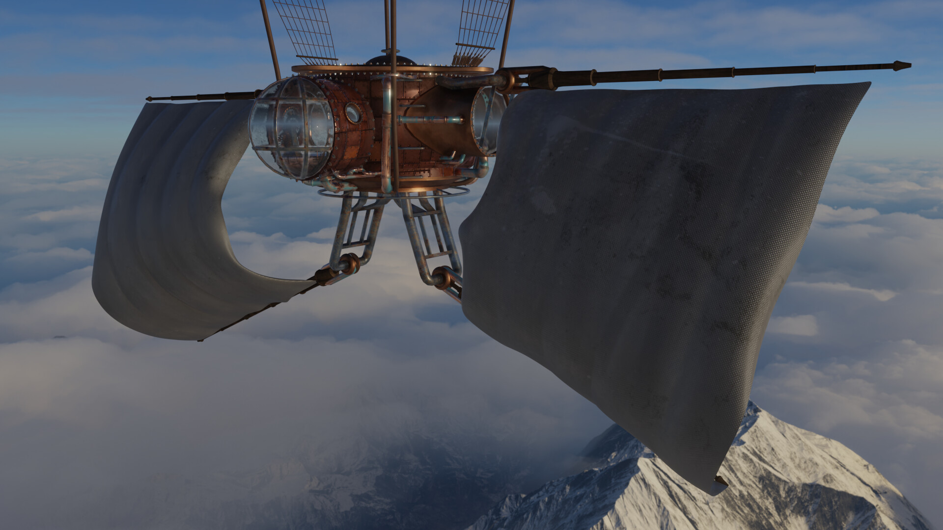 Skye Shurts - Steampunk Airship