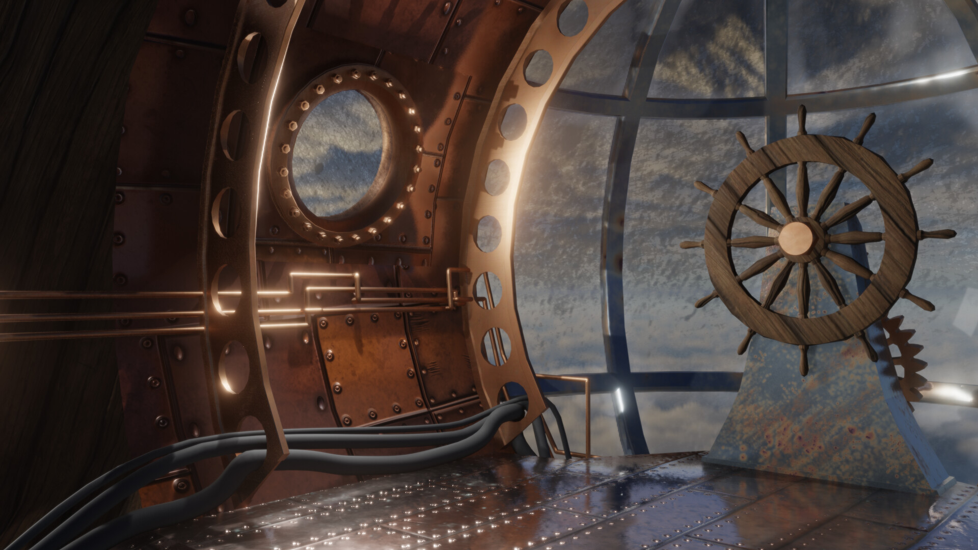 Ben Shurts - Steampunk Airship