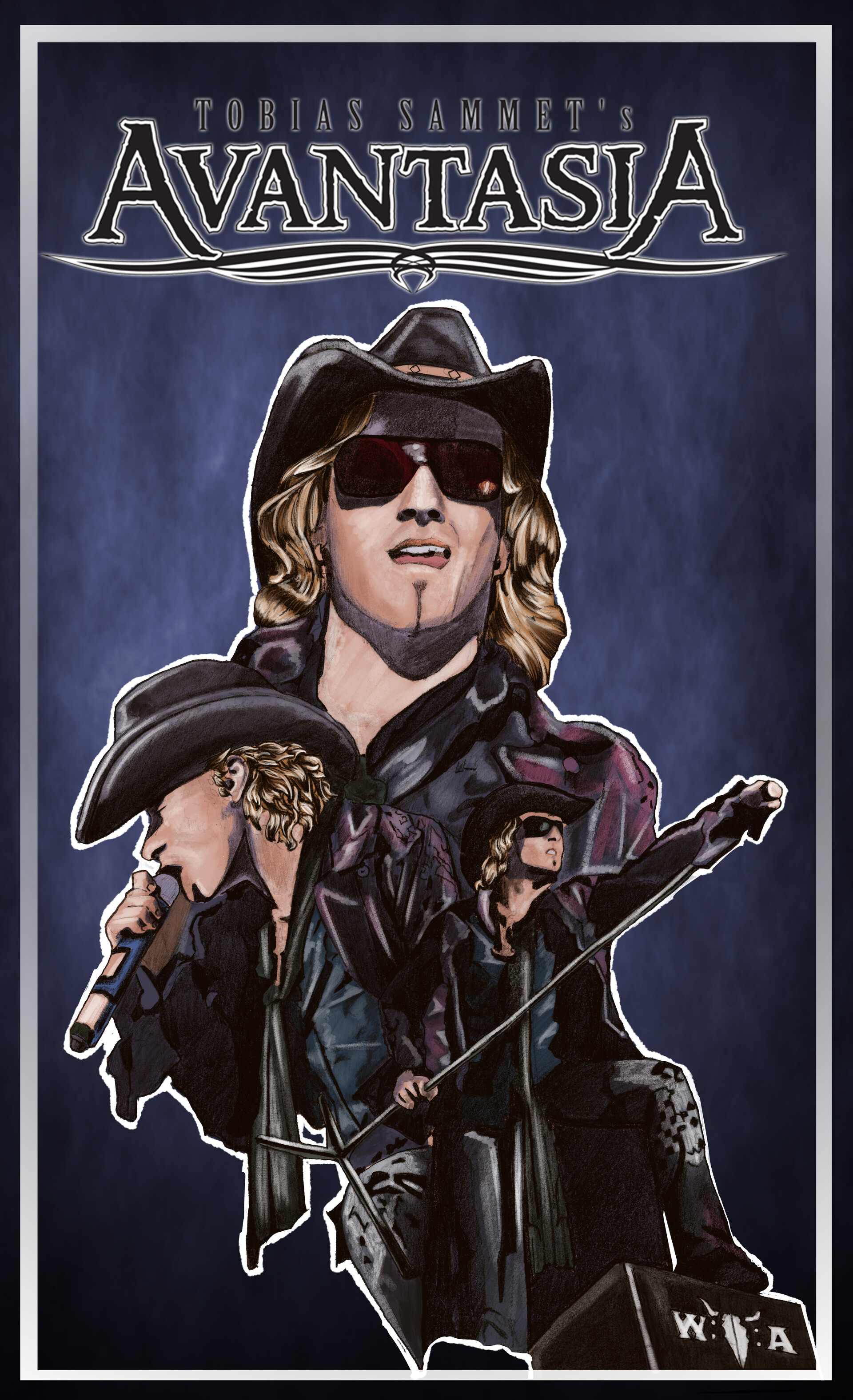 ArtStation - Tobias Sammet / Avantasia FanArt Poster