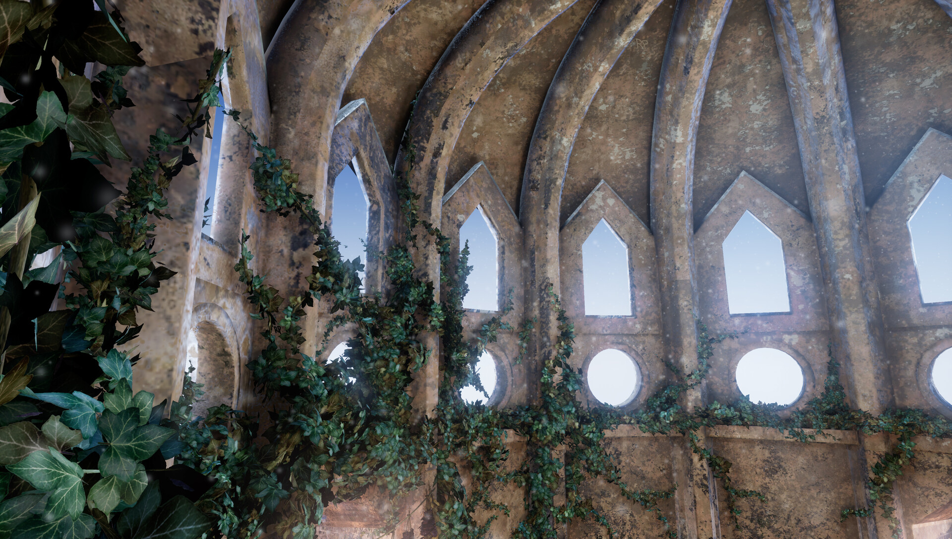 Rita Puhakka - Portfolio website - Modular Ivy - Game prop