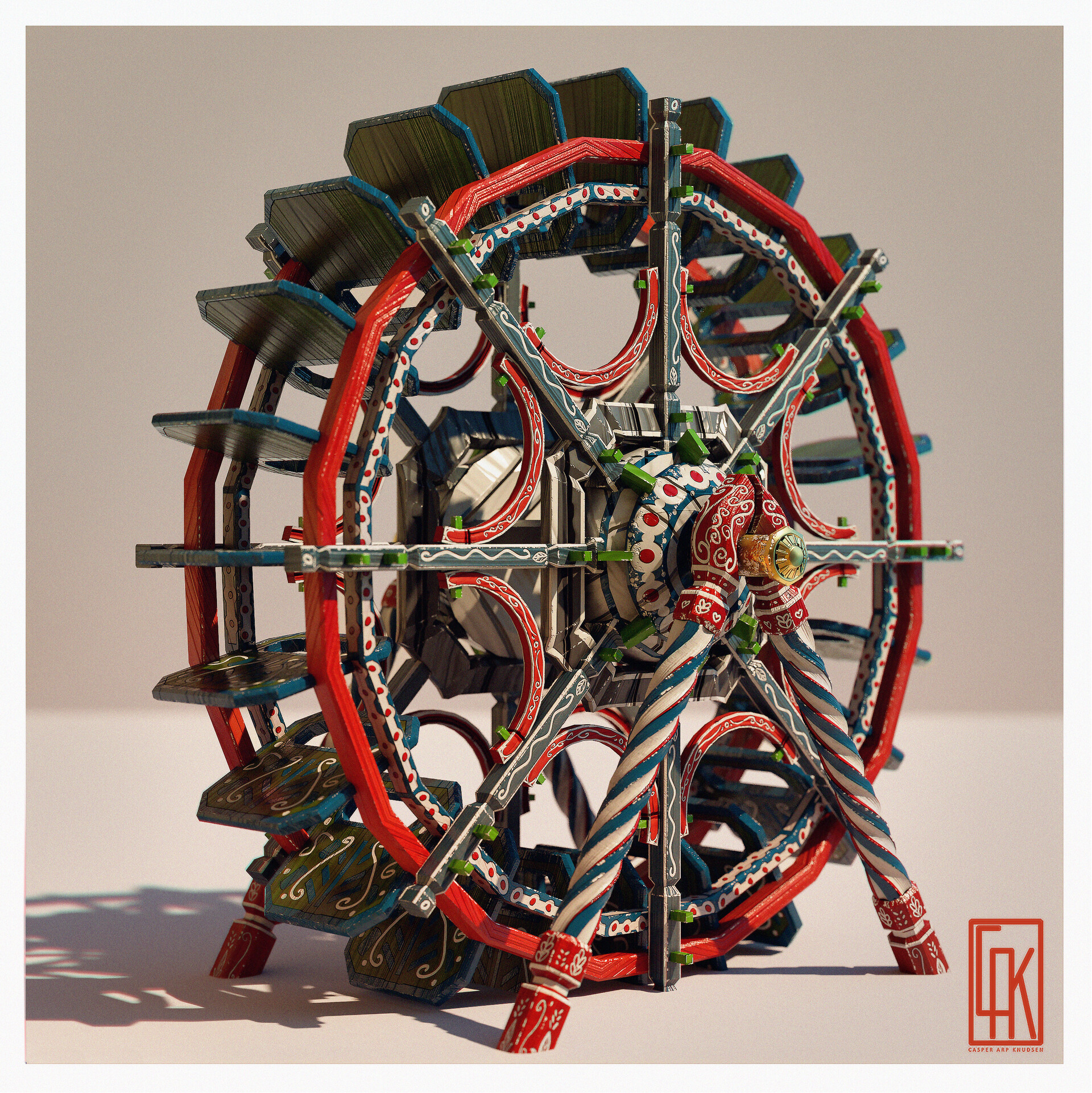 ArtStation - Waterwheel