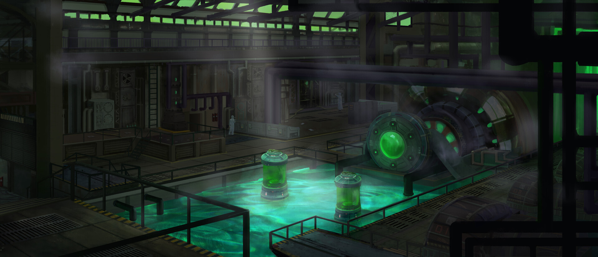ArtStation - chemical plant