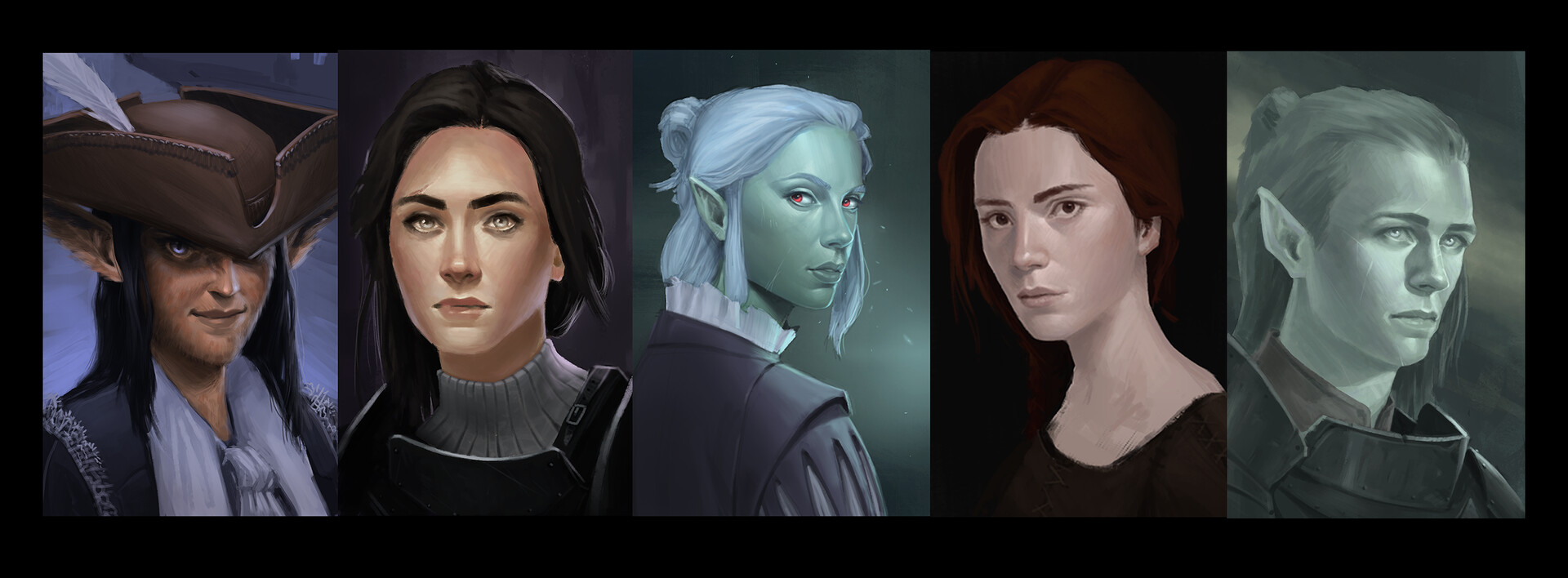 ArtStation - RPG Portraits