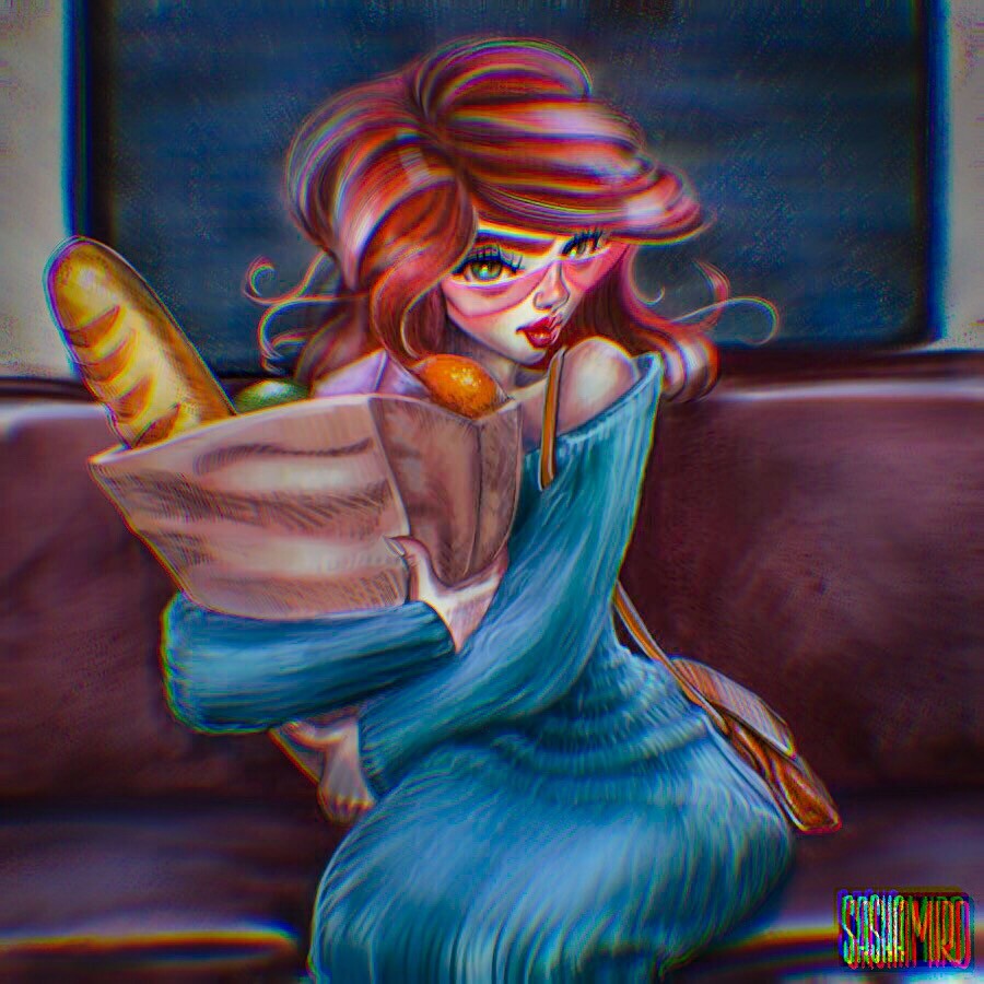 ArtStation - Hungry girl