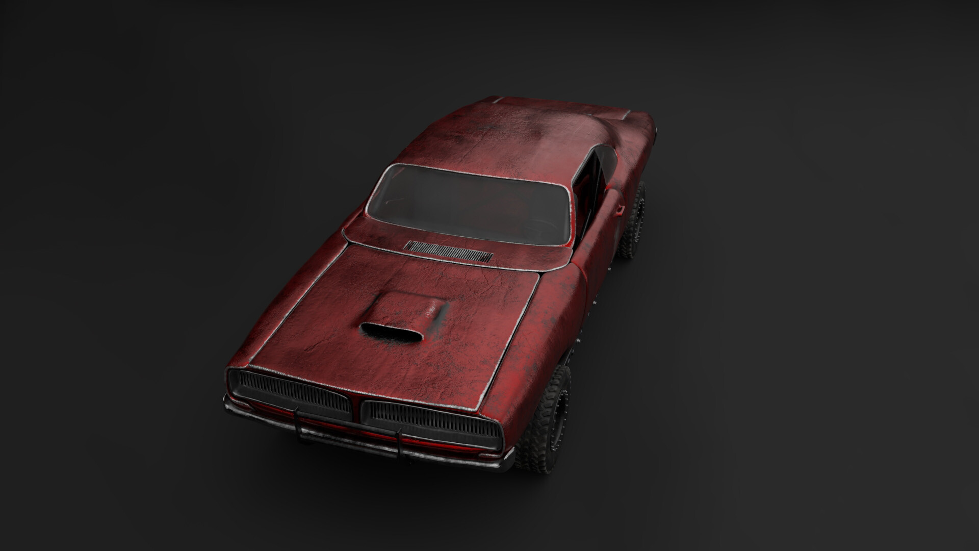 ArtStation - Muscle Car