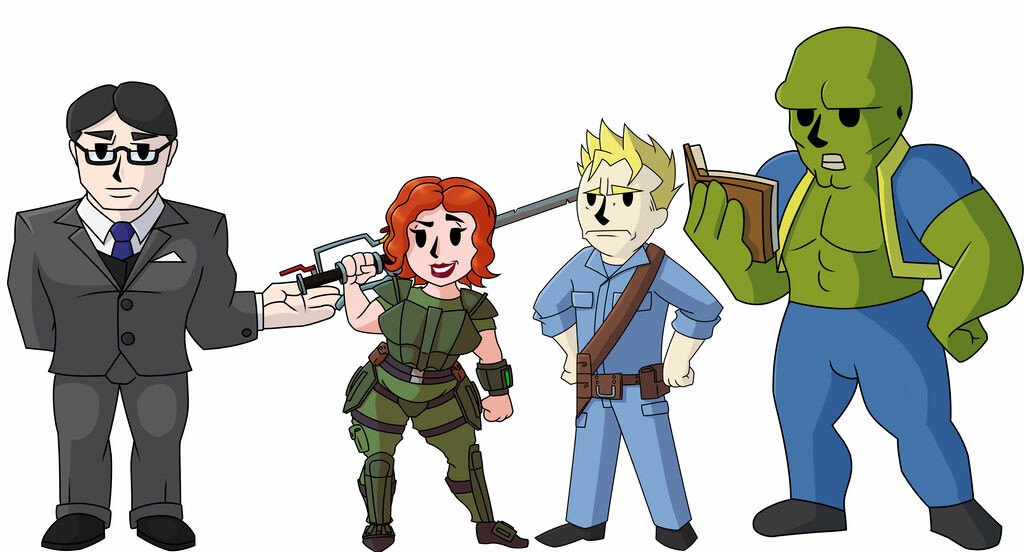 ArtStation - Commission - The Gang