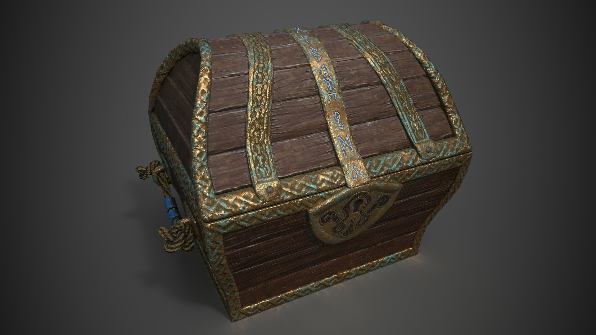 ArtStation - Viking Chest