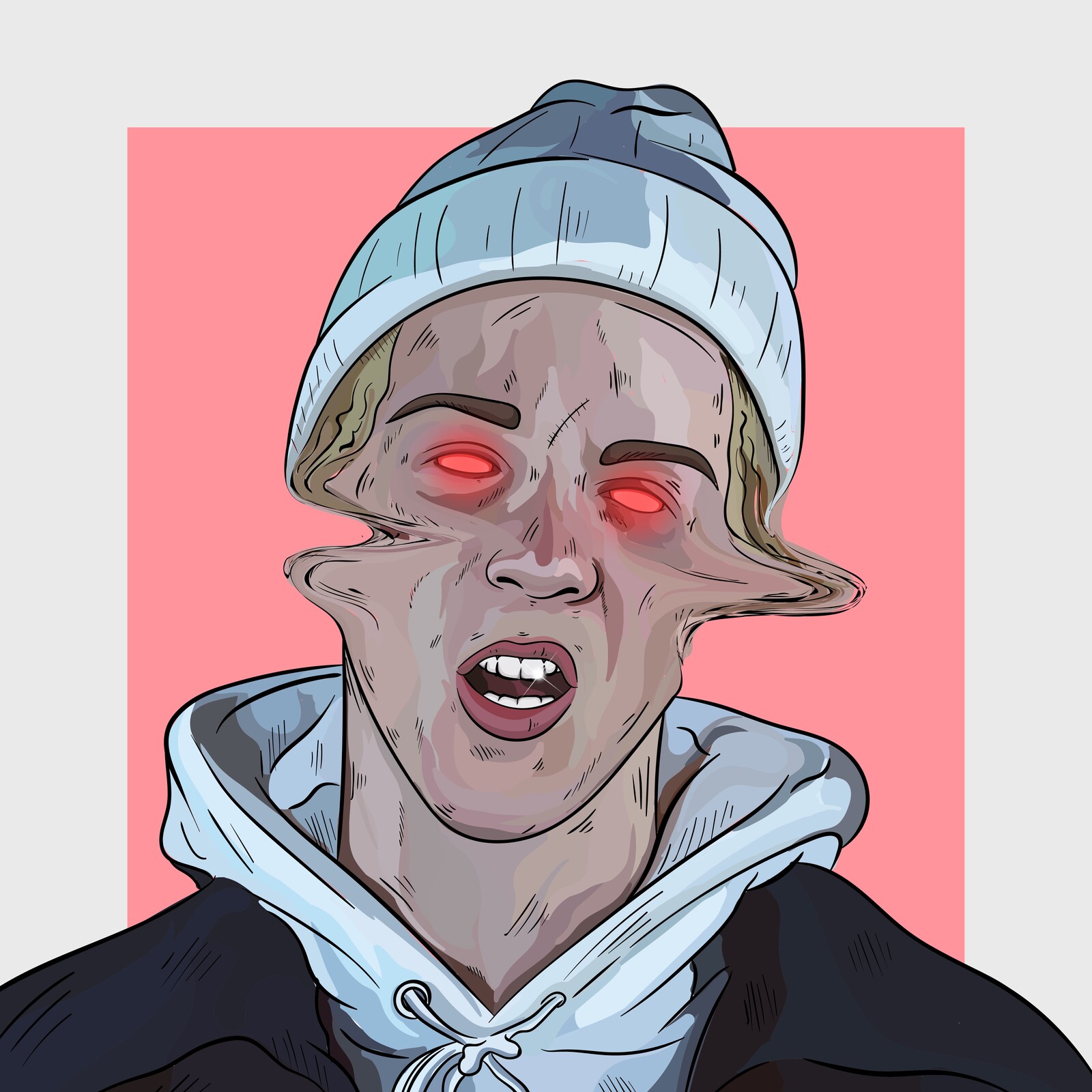 Zachary Wolfe - Tyler Grosso Vector Art