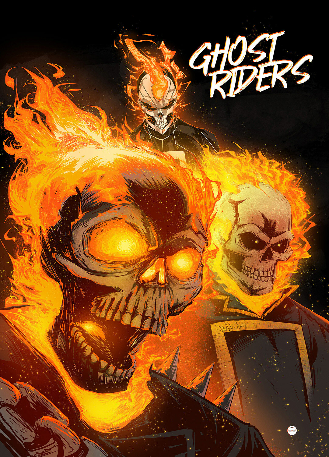 ArtStation - Ghost Riders