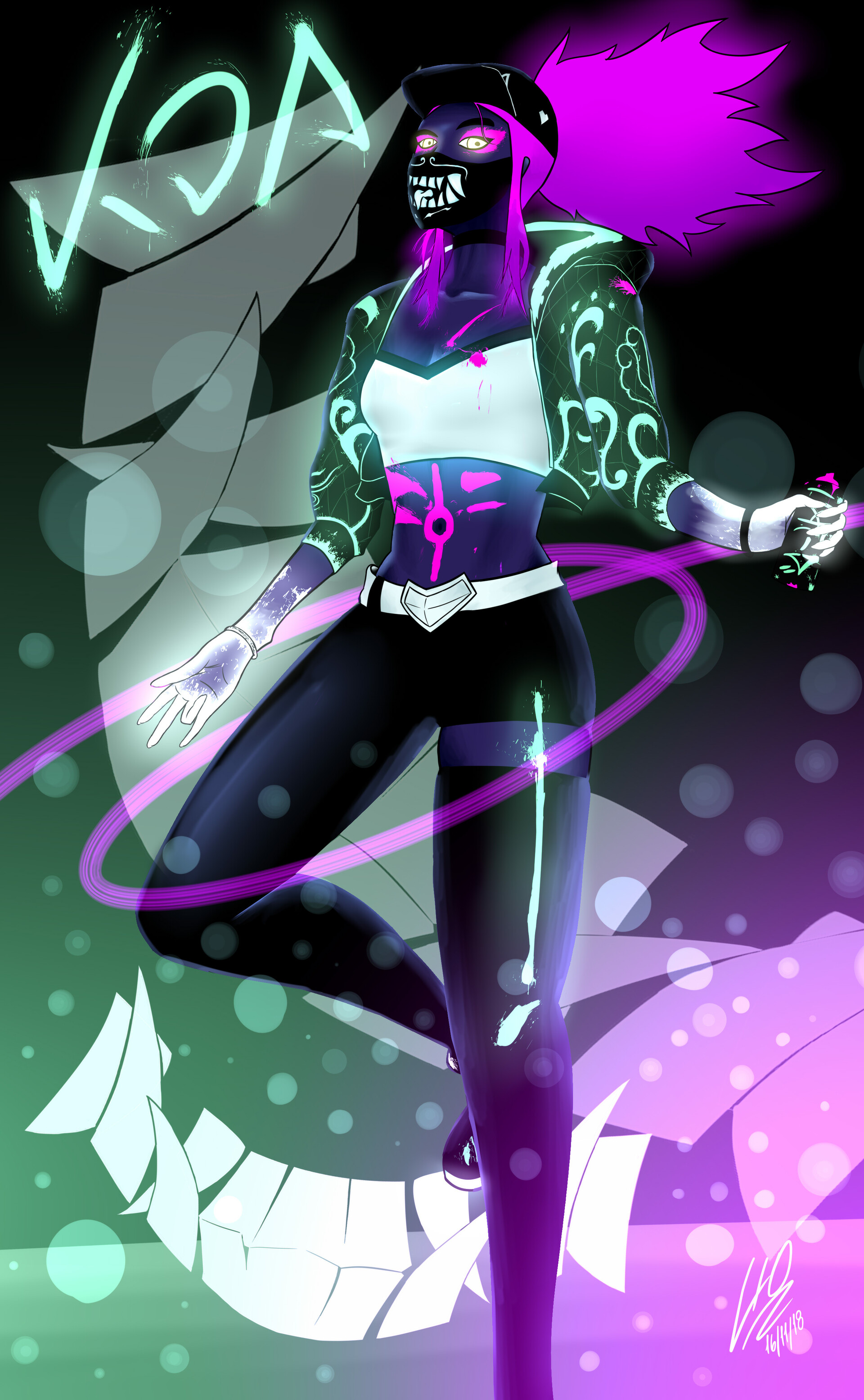 ArtStation - K/DA Akali