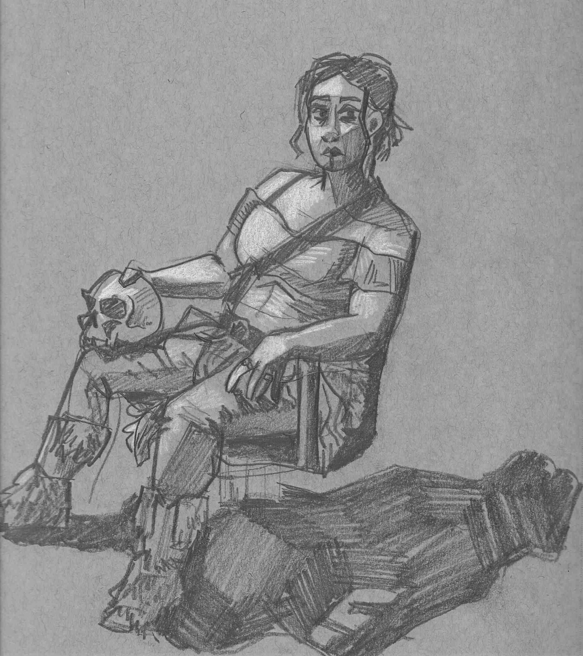 ArtStation - Barbarian Life Drawings