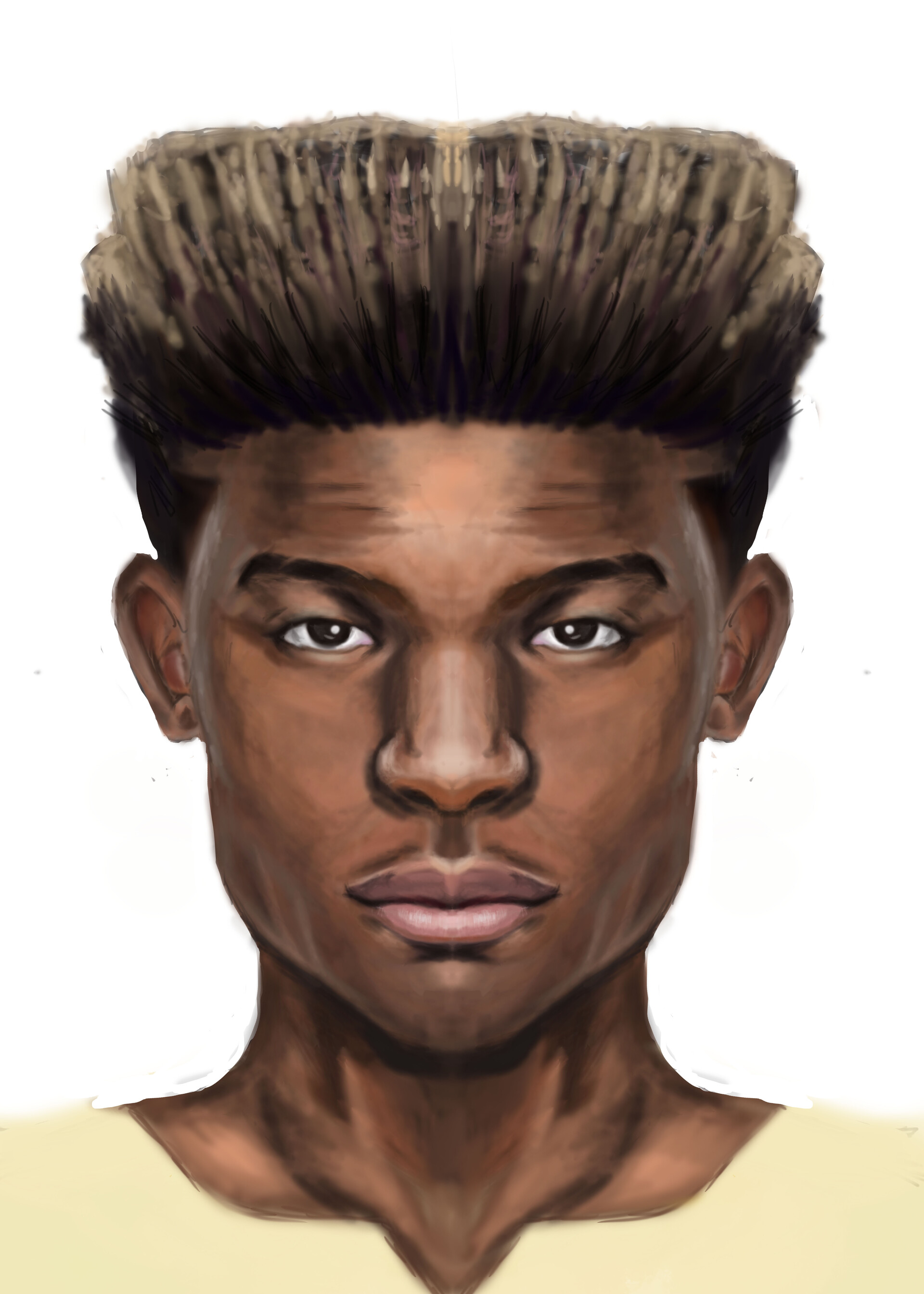 ArtStation - The Kid face study version 2