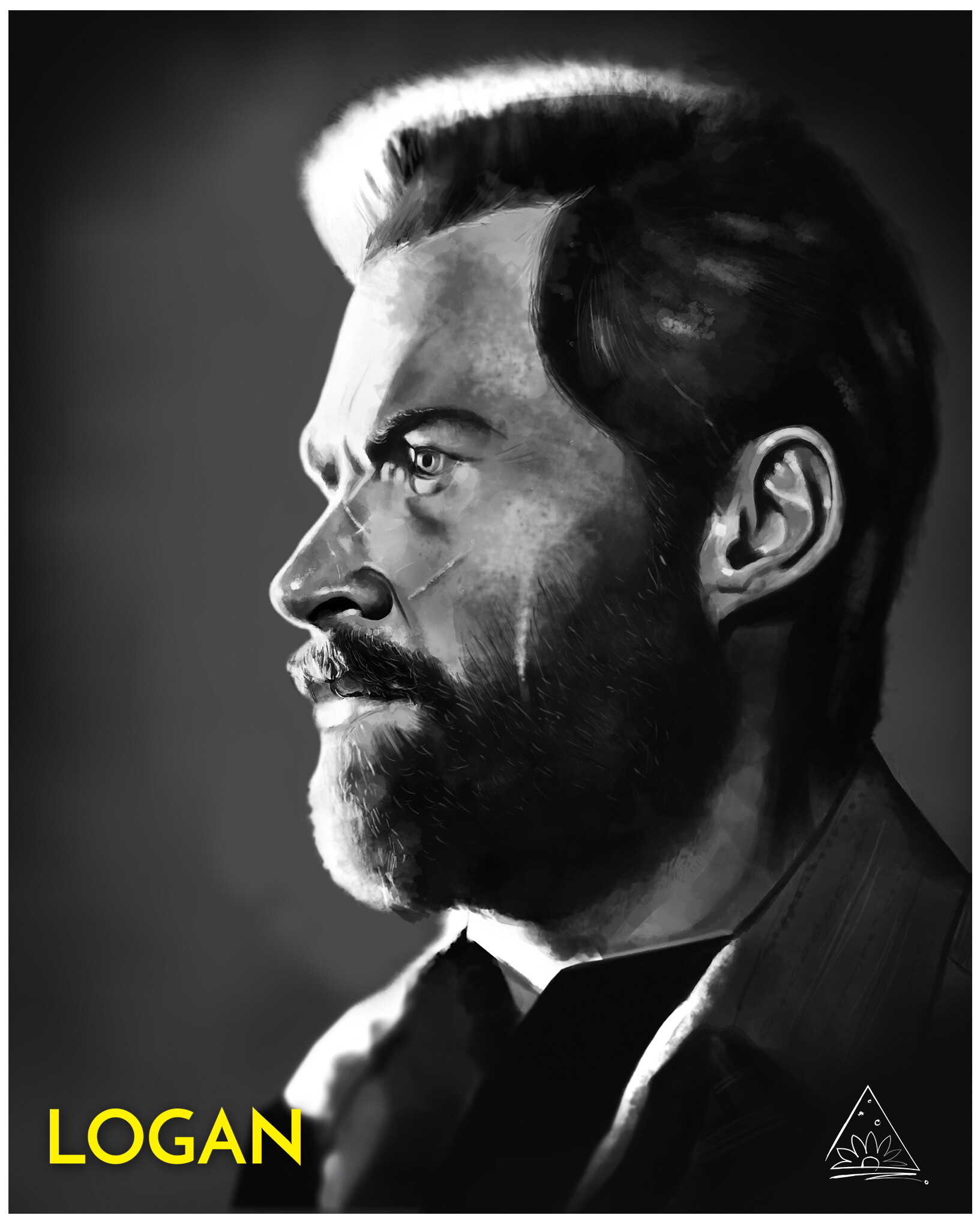 ArtStation - Logan - fan art (wolverine)