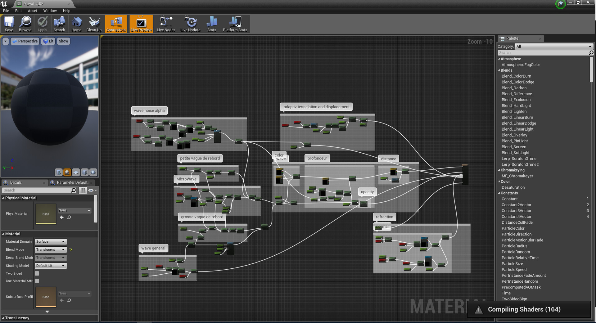Alexandre Pageot - Cartoon Water Shader in Unreal Engine