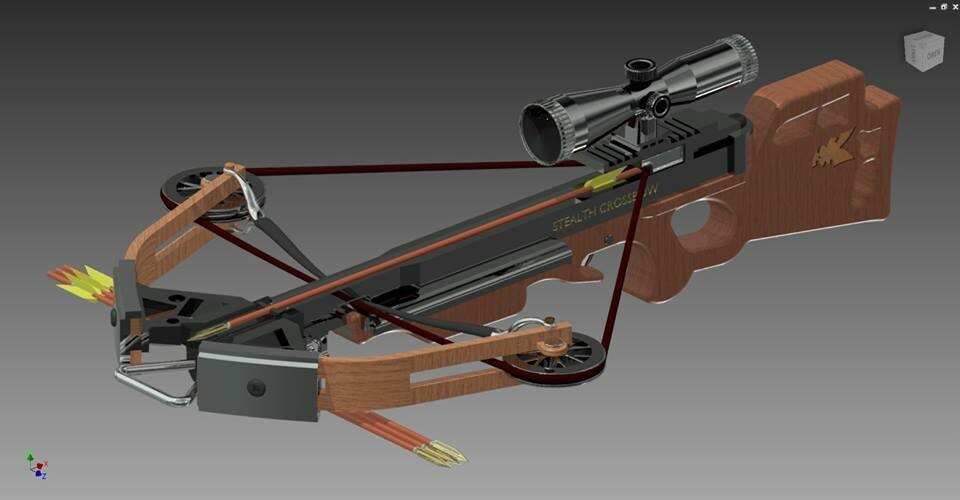 ArtStation - Stealth Crossbow