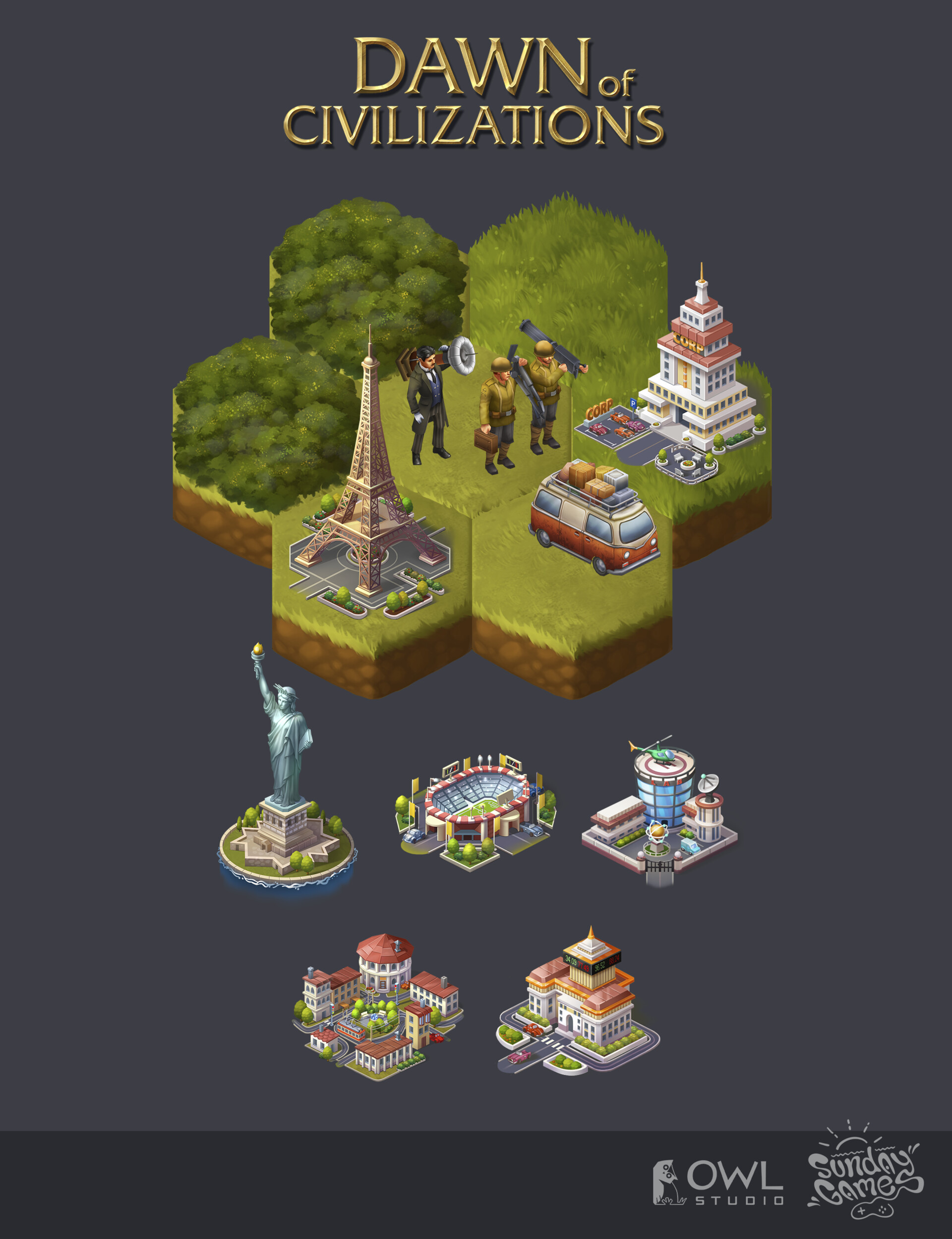 OWL Studio - Game Objects / Assets - Dawn of Civilizations