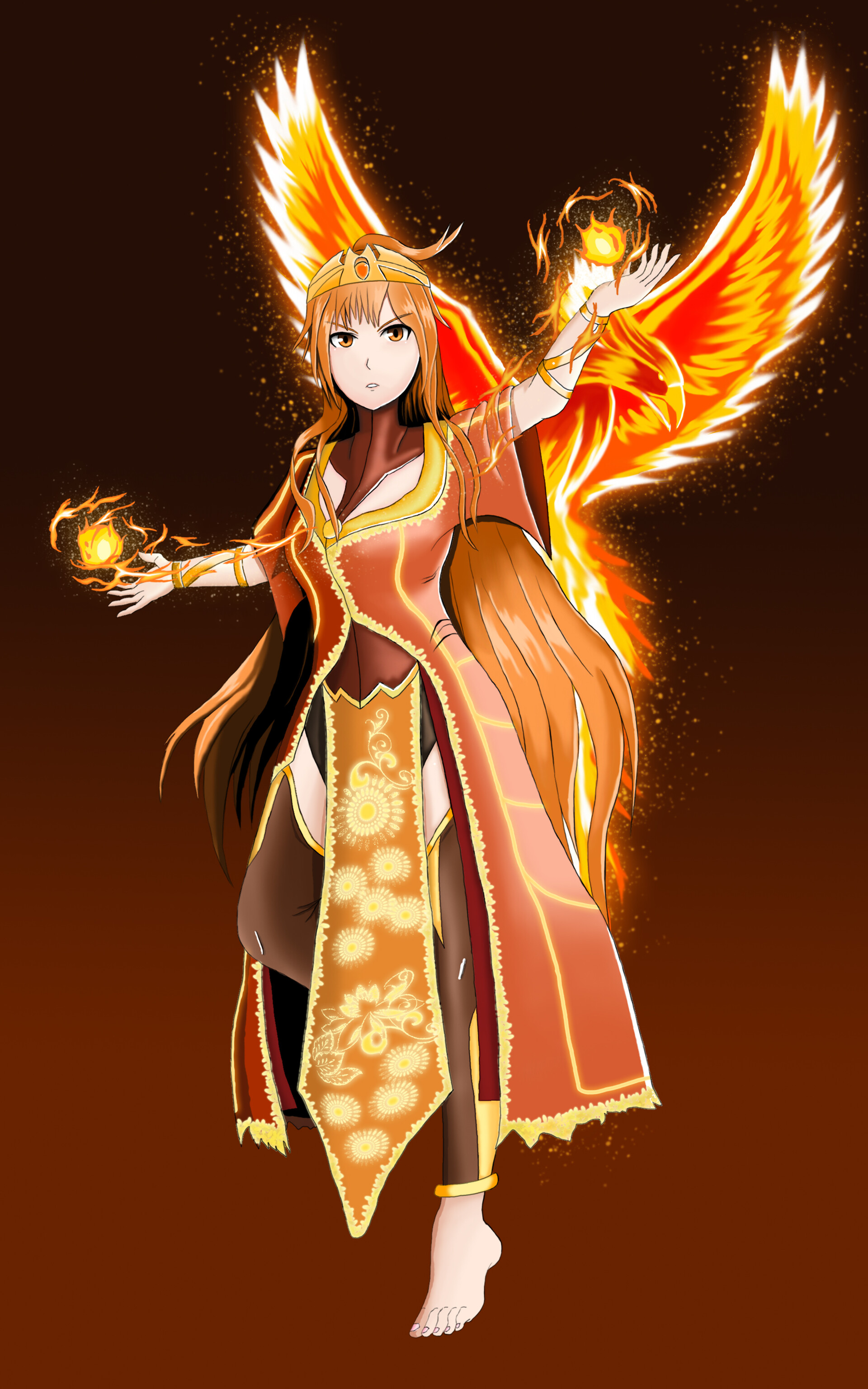 ArtStation - Sona the Solar Phoenix