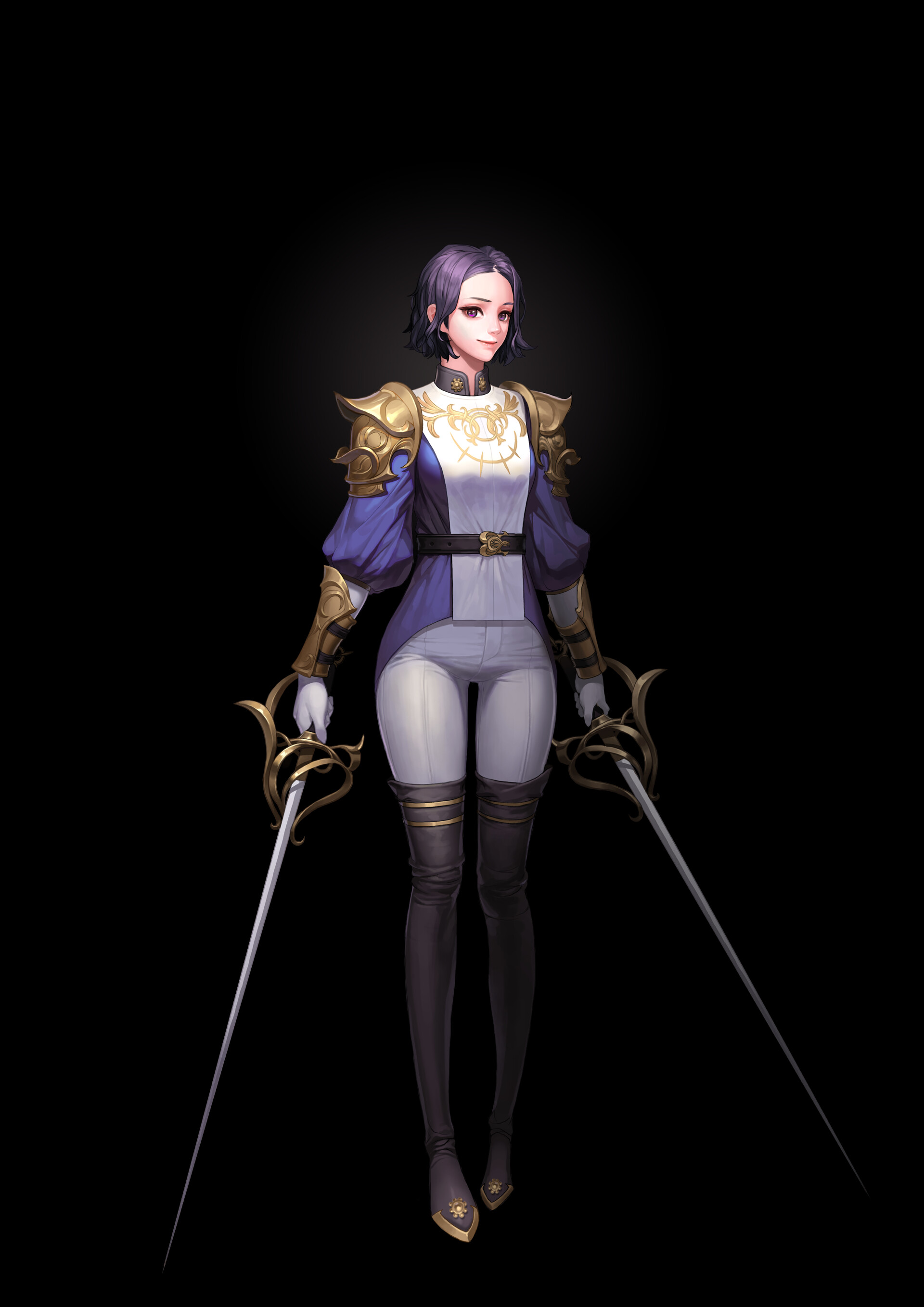 ArtStation - Rapier girl