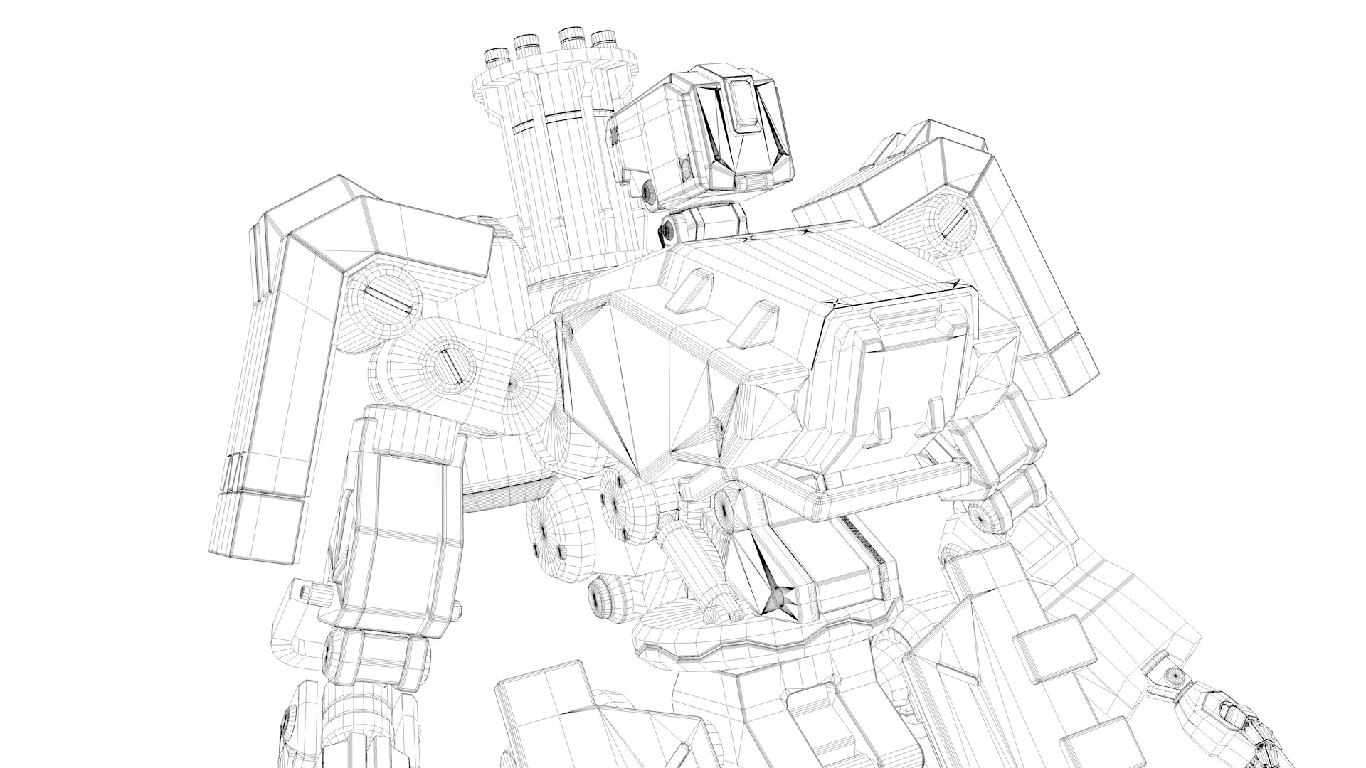 how to draw overwatch bastion