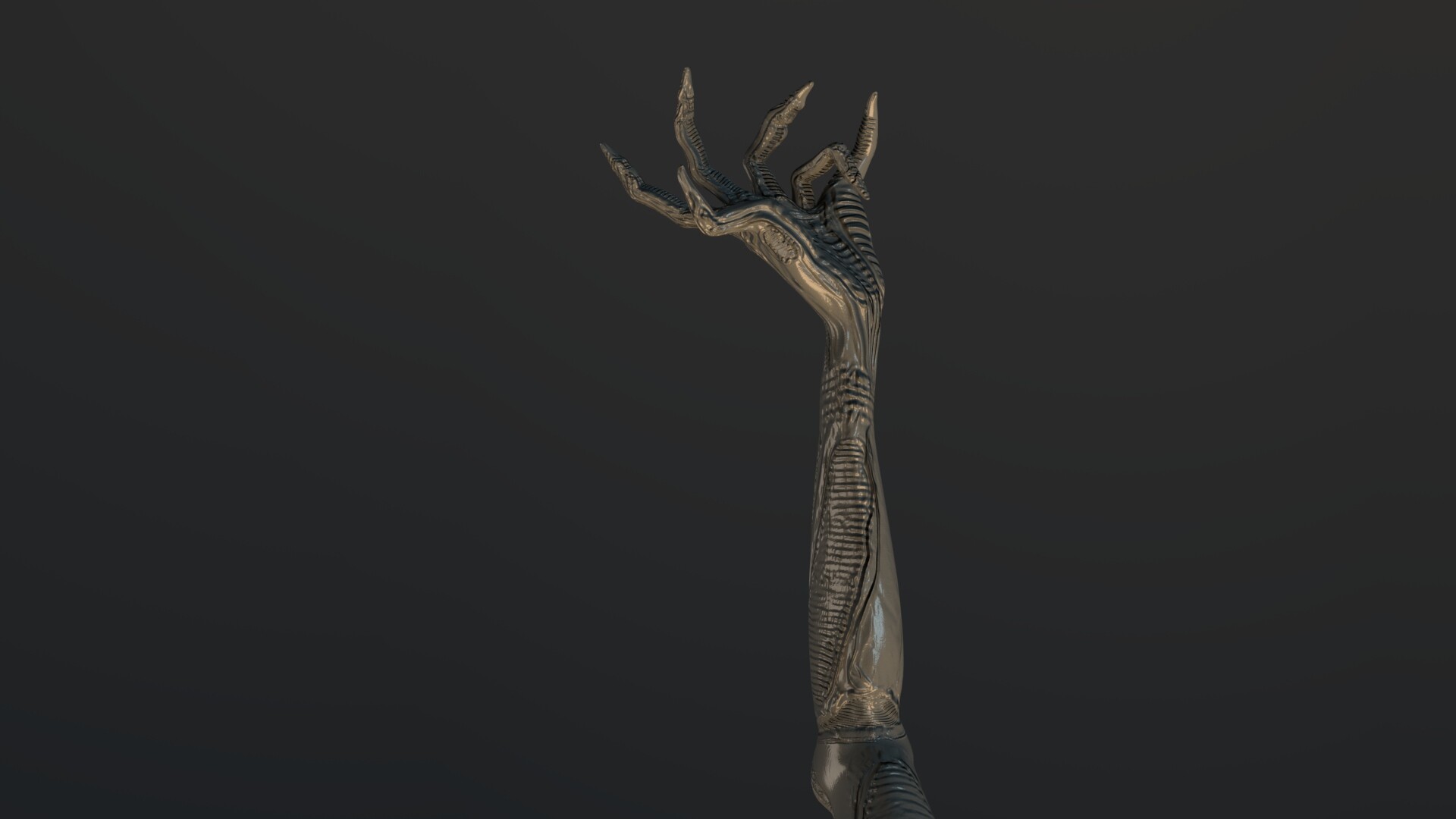 ArtStation - Xenomorph Arm