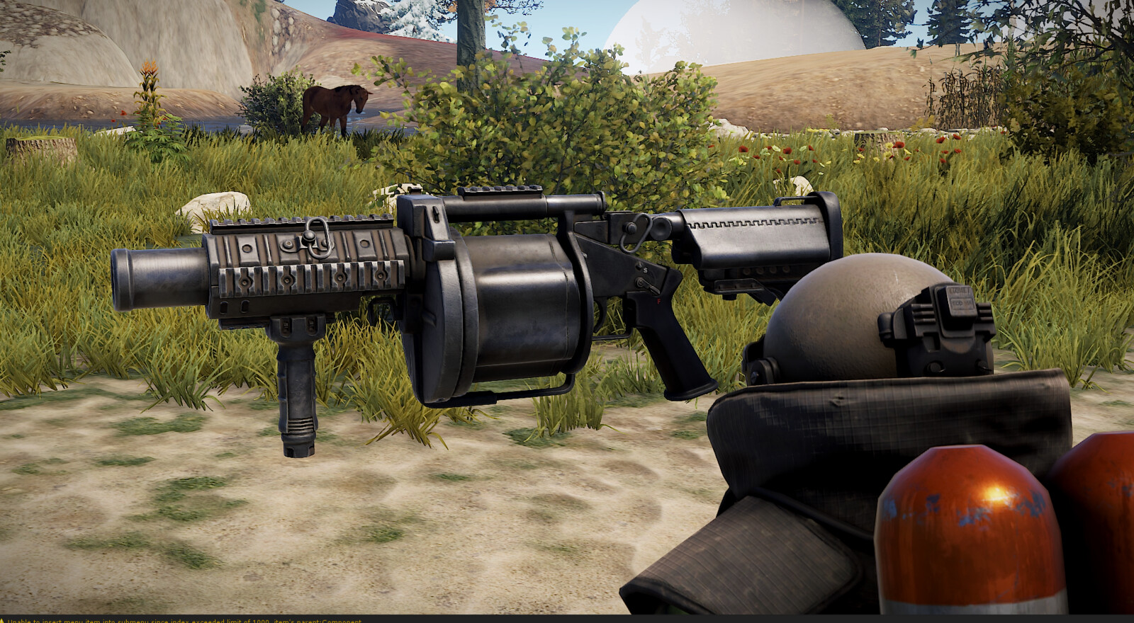 Pilgrim - Grenade launcher - Milkor MLG - Rust