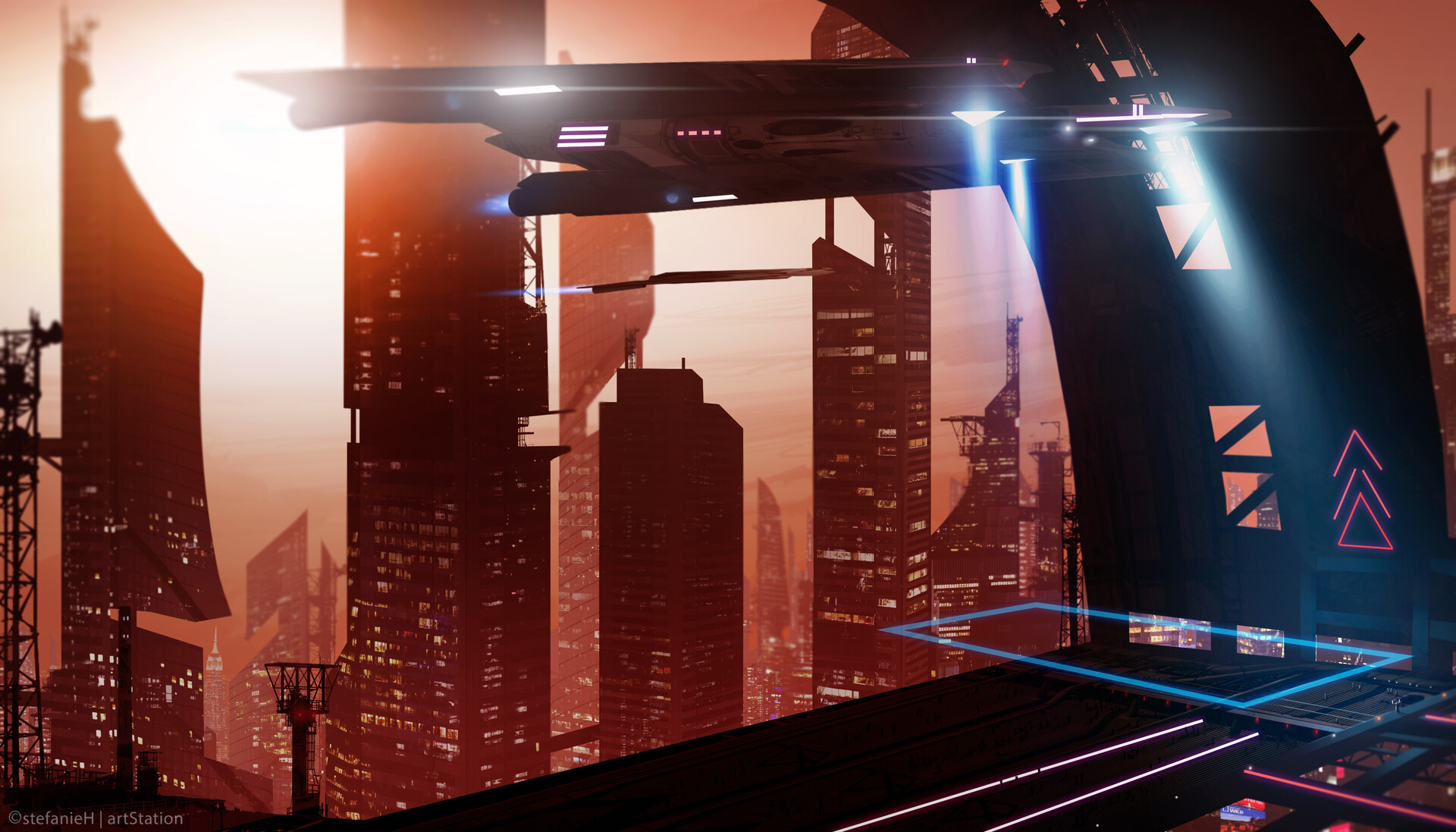 ArtStation - Red Dusk