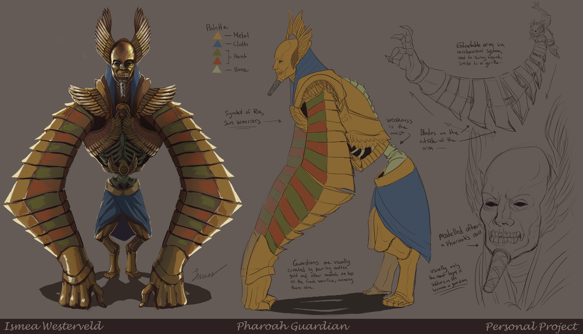 ArtStation - Pharoah's Guardian