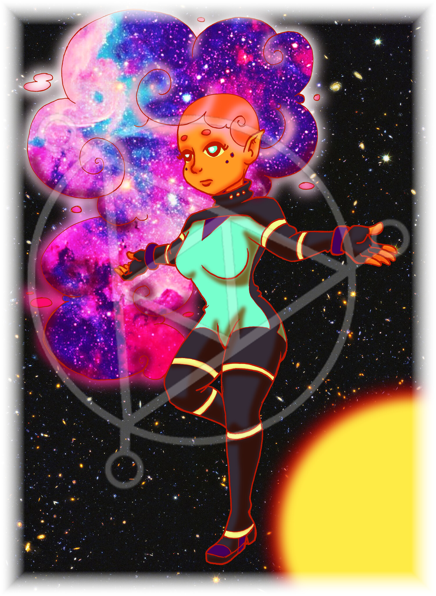 Ashley Woolsey - Daily 2019: Magical March- Space