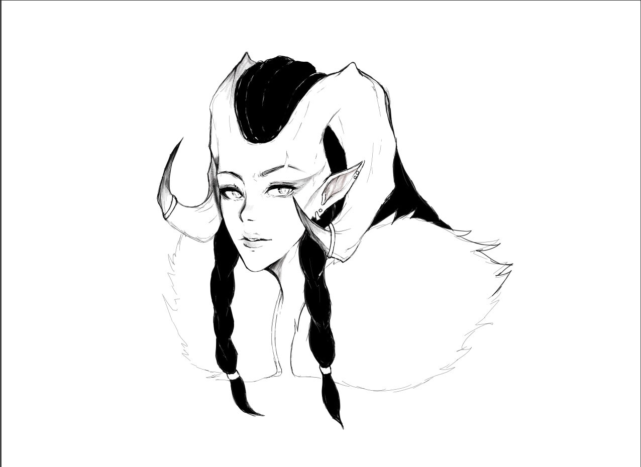 ArtStation - Druid Sketch