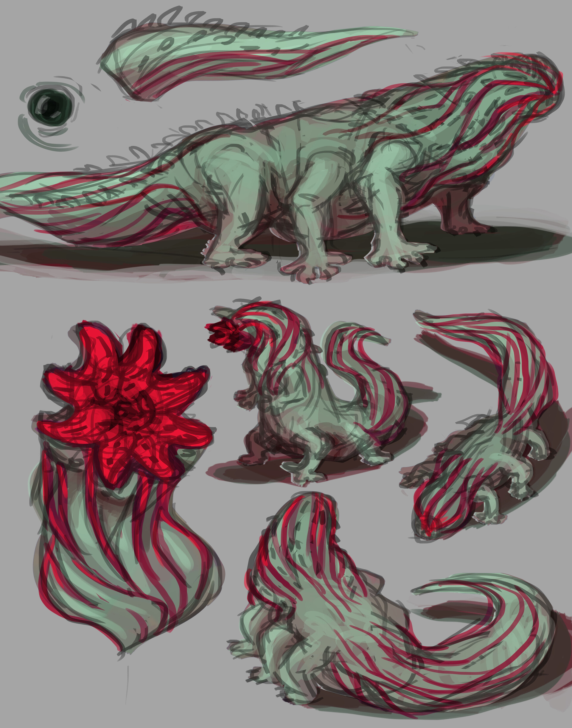 ArtStation - Leech creature