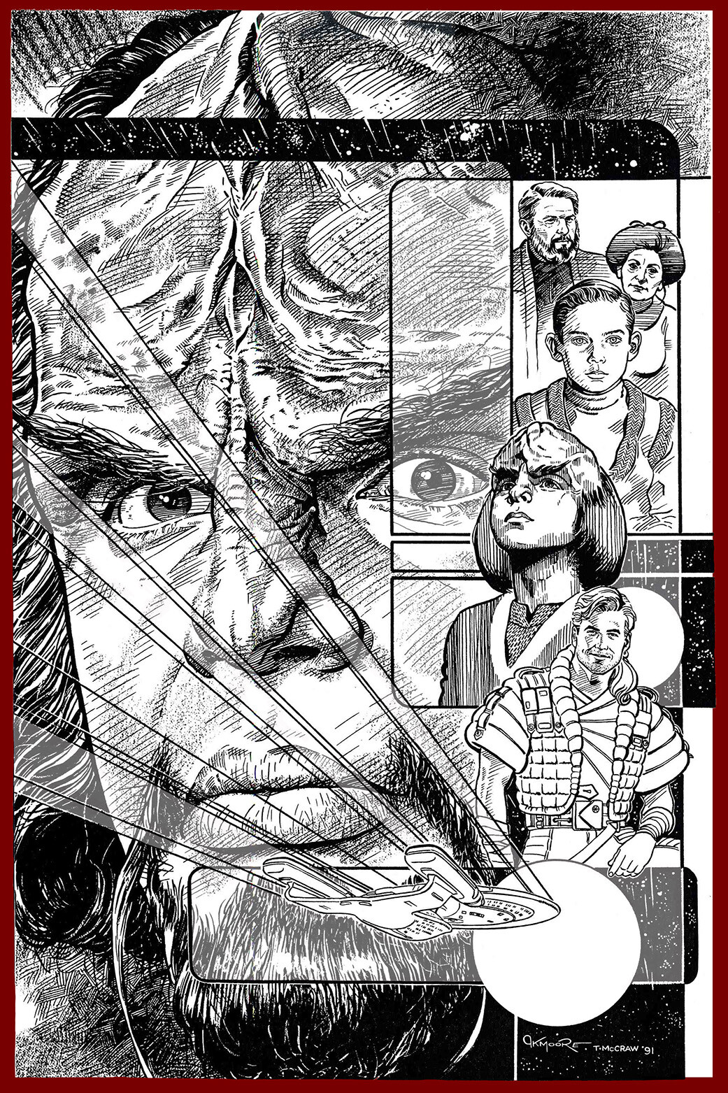 ArtStation - STAR TREK: THE NEXT GENERATION: Lt. Worf