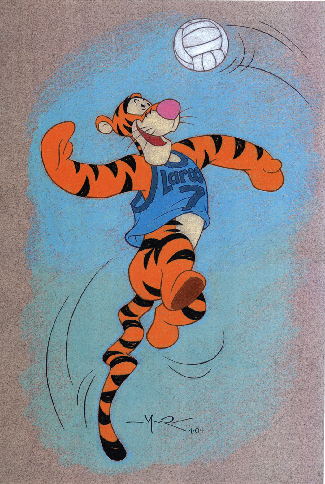 ArtStation - TIGGER: STRIPED SPIKE!
