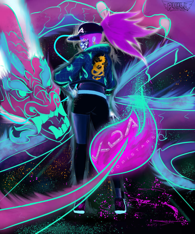 ArtStation - KDA Akali