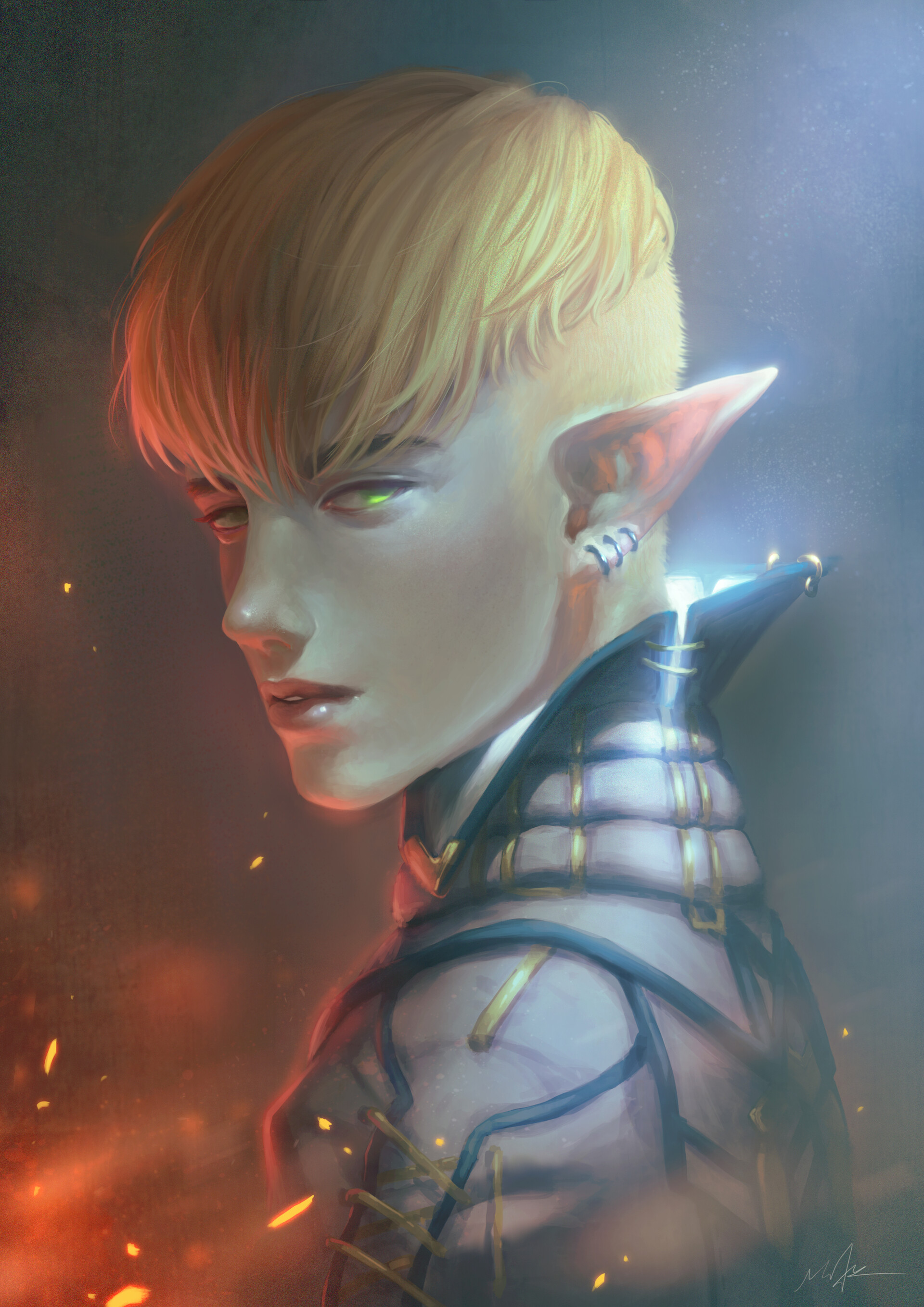 ArtStation - Battle Elf