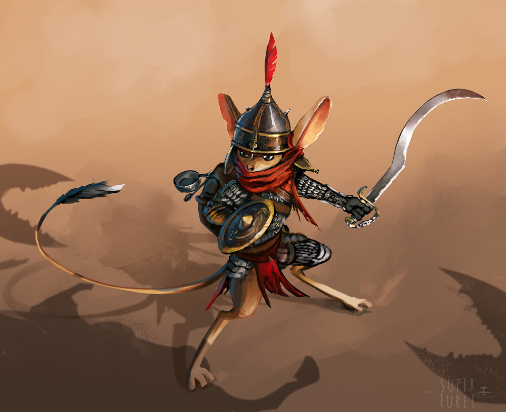 ArtStation - Jerboa warrior