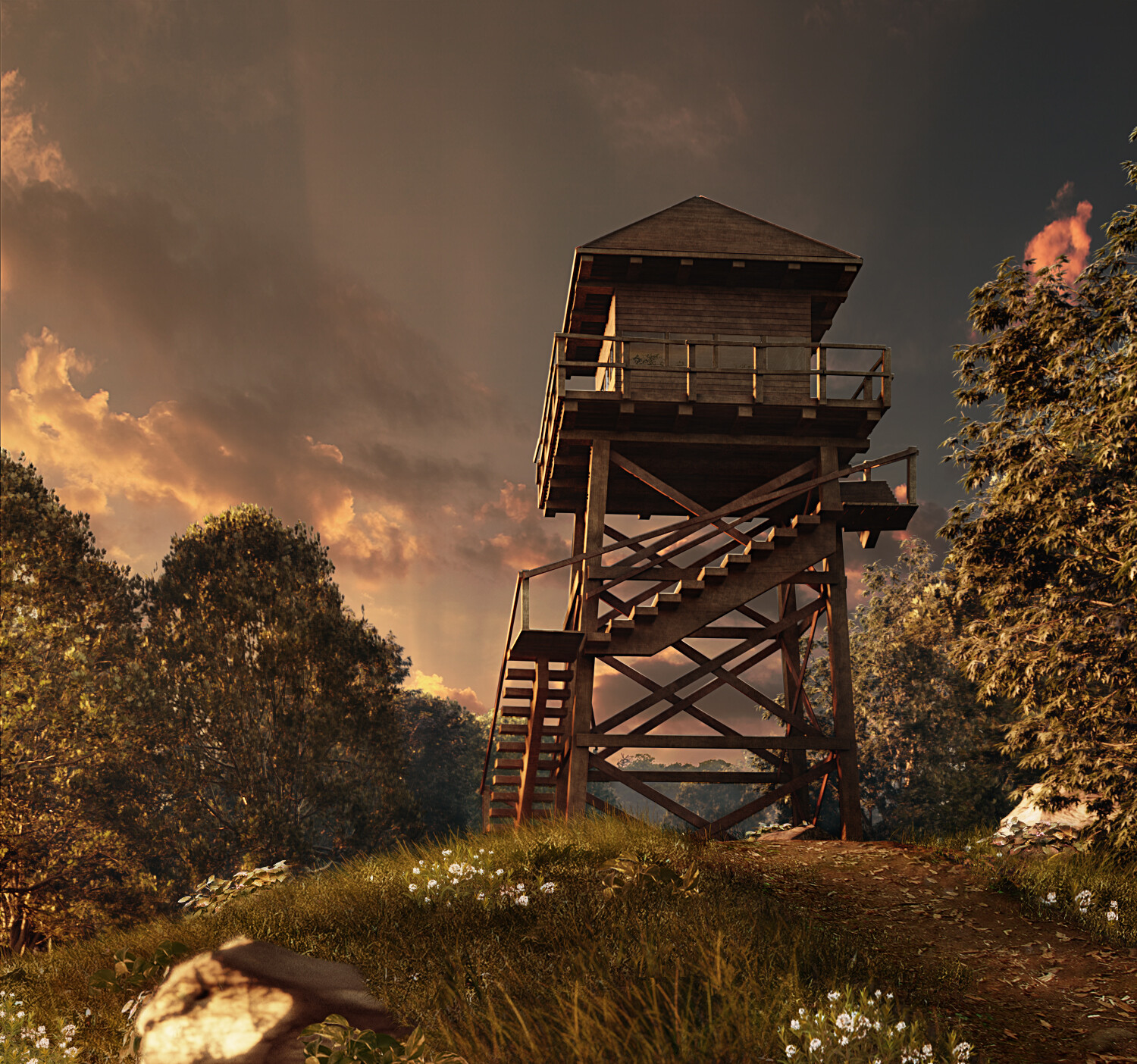 ArtStation - Firewatch