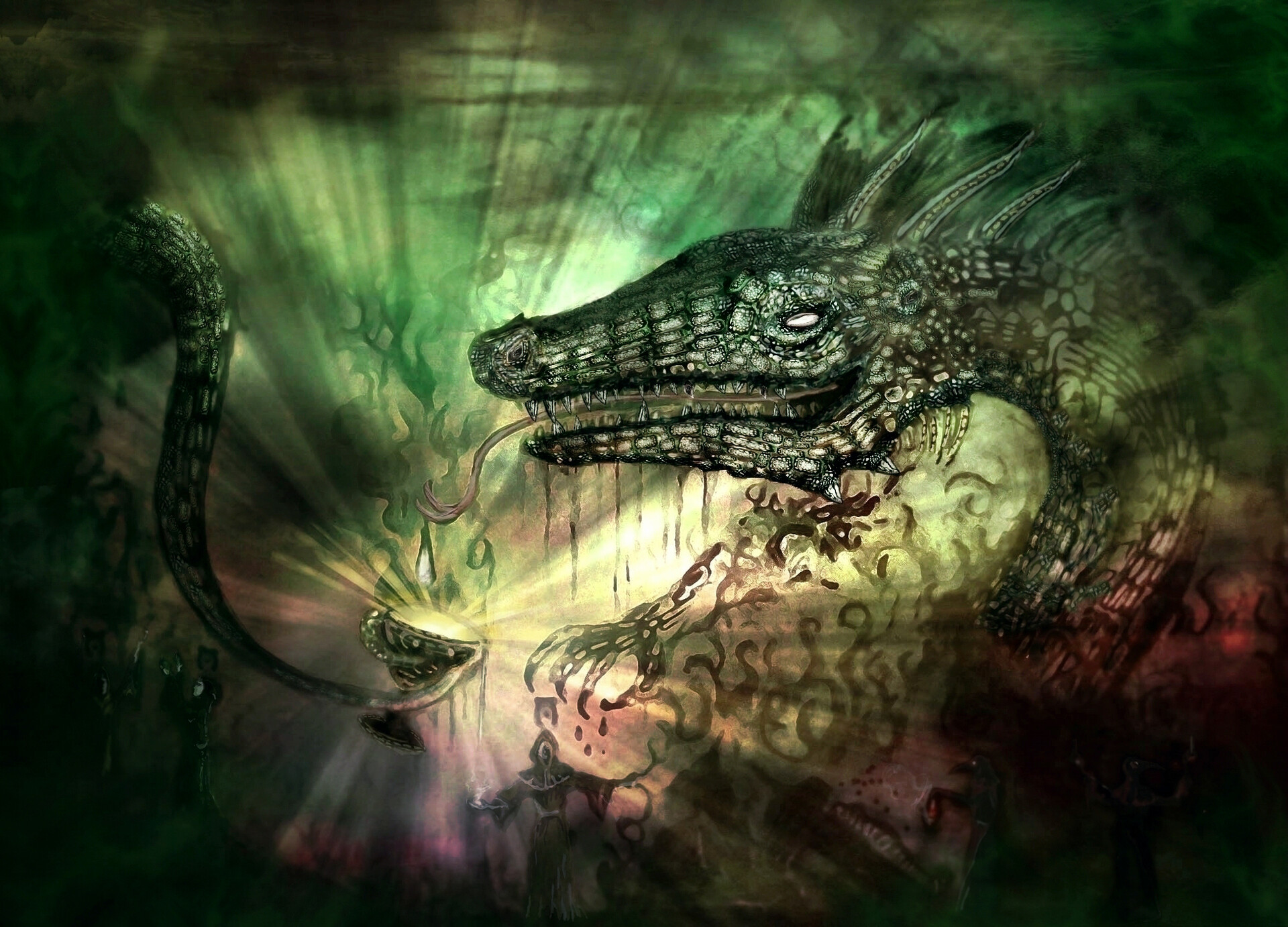 ArtStation - Peryite - Lord of Epidemics