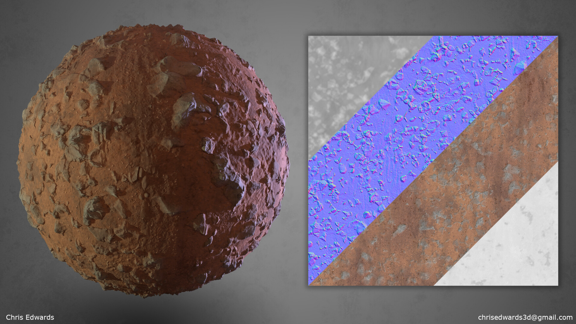 ArtStation - Rocky Dirt - Substance Designer