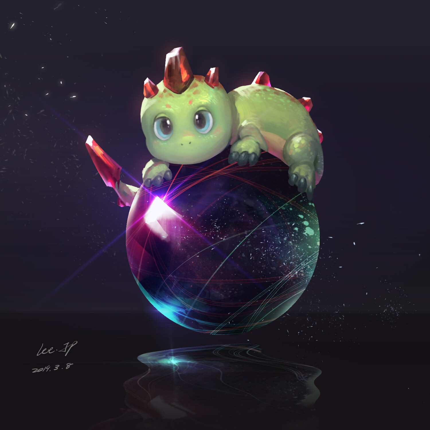 ArtStation - crystal ball