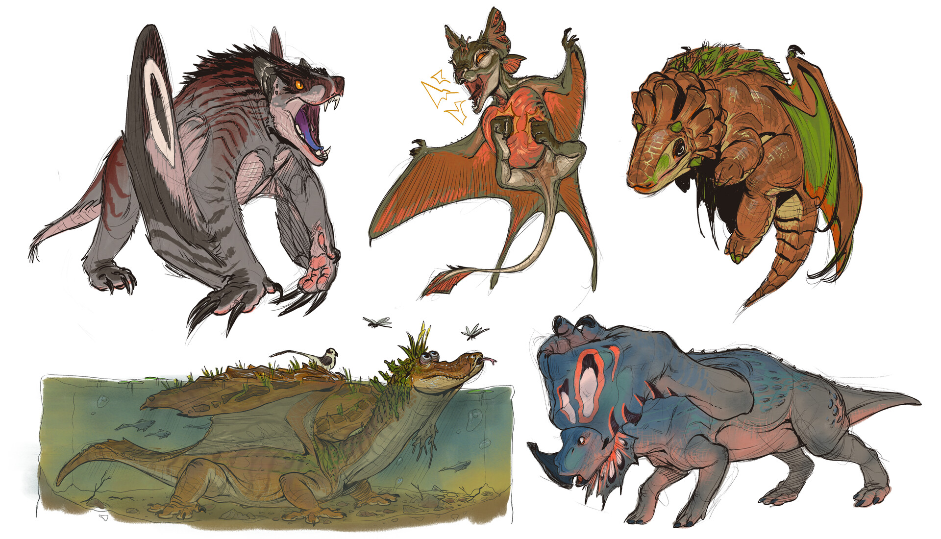 ArtStation - Some creatures