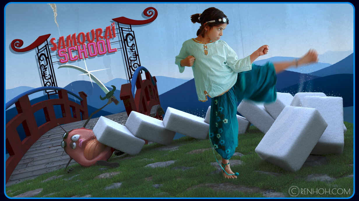 ArtStation - SamouraÏ School