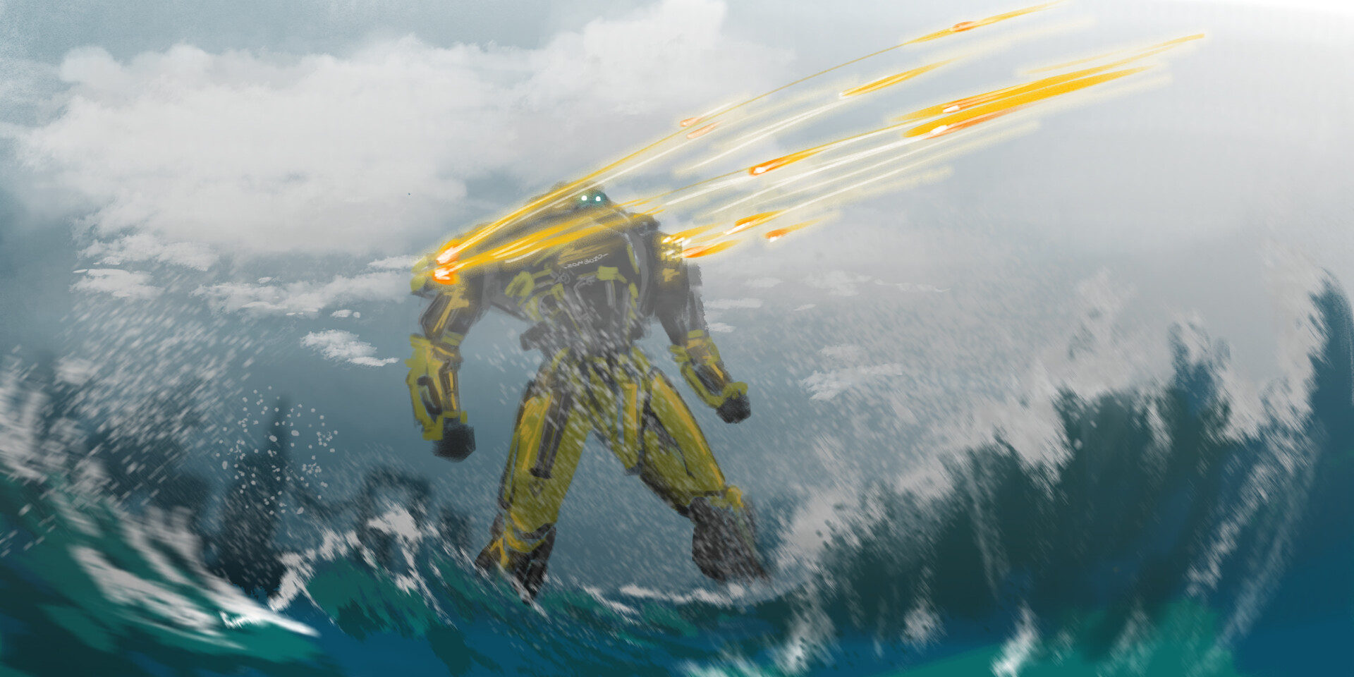 Adam Jumaat - Ocean Mecha