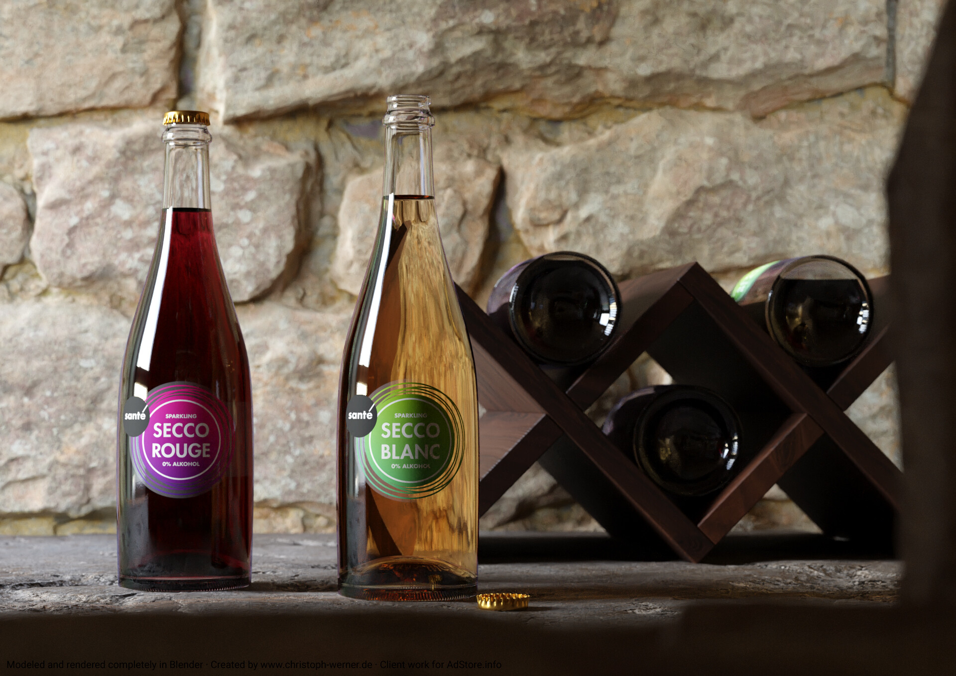Artstation Sante Secco Product Visualisation