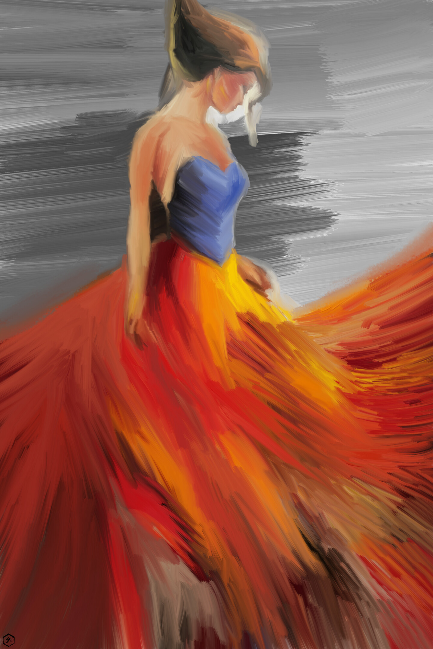 ArtStation - Red Dancer