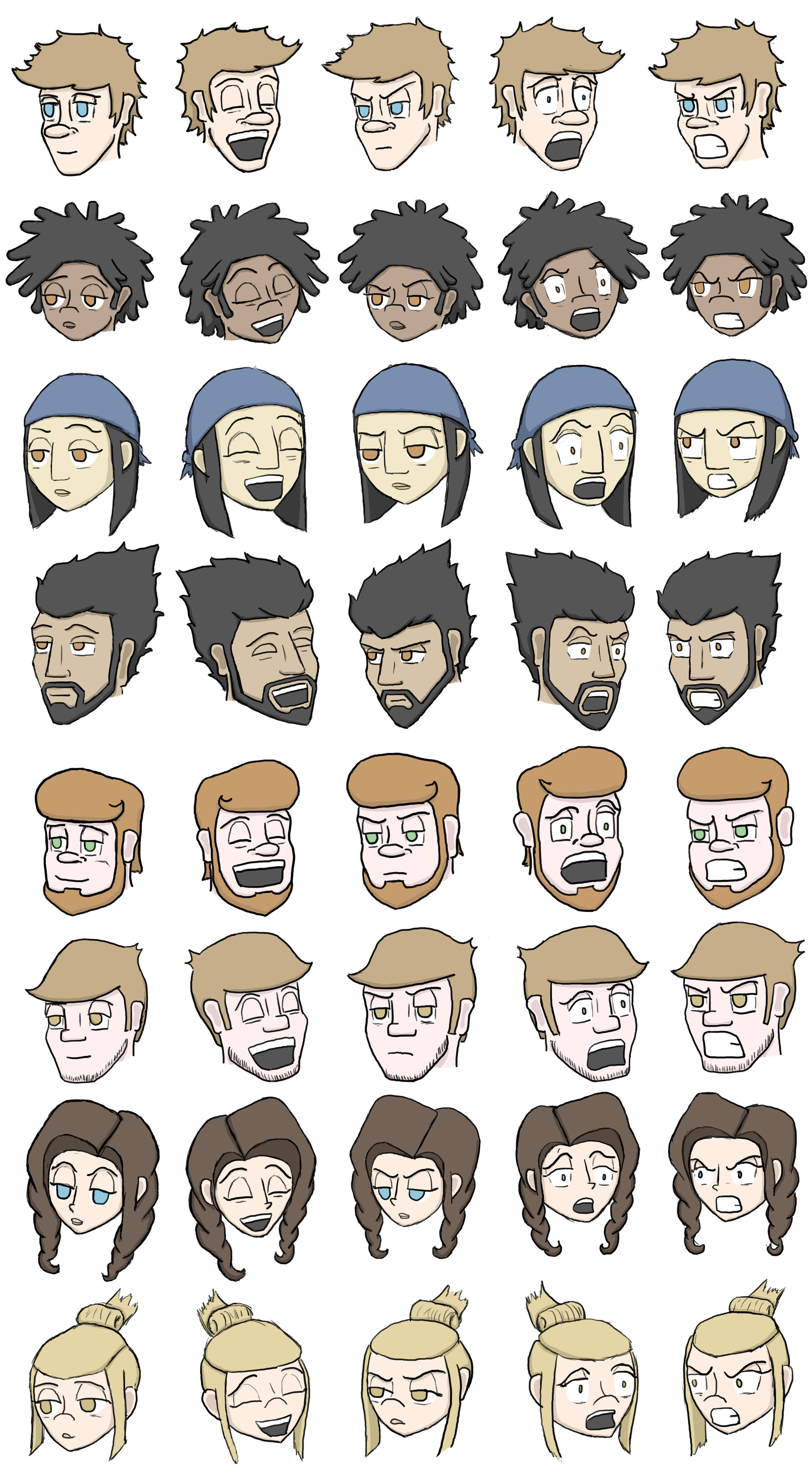 ArtStation - Oneiria Concept Art - Emotions Practice