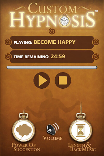 ArtStation - Custom Hypnosis app interface